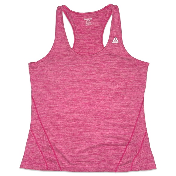 Reebok | Tops | Reebok Racerback Hot Pink Training Dynamic Activewear ...